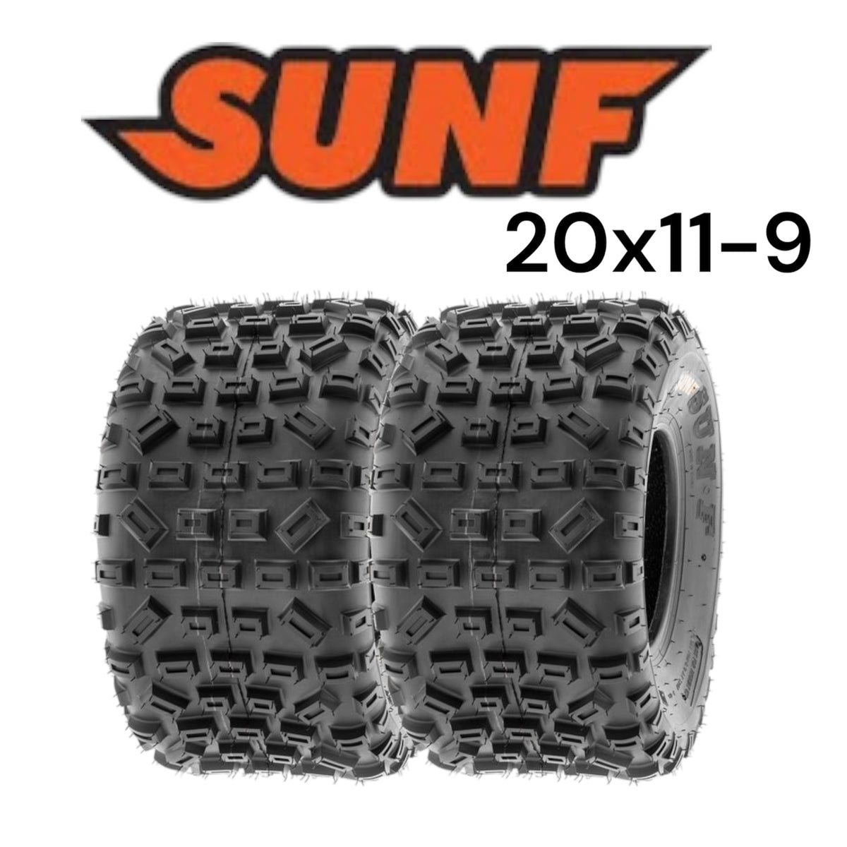 Sunf Tires 20x11-9 Banshee / Raptor700/YFZ450 – BEBE MOTOR SUPPLY